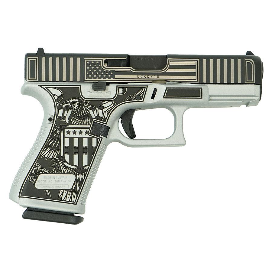 Glock G19 Gen 5 Custom Trump 9mm Luger - Loftus Firearms