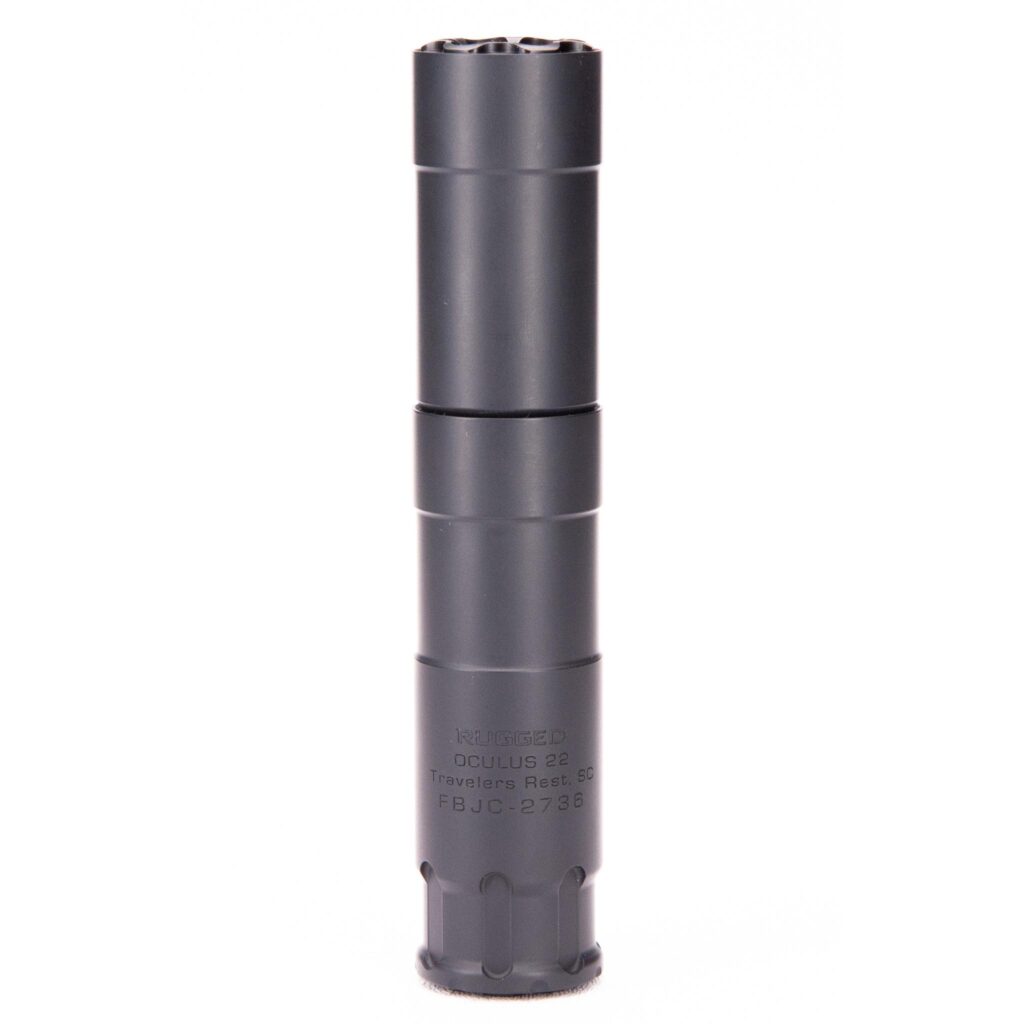Rugged Oculus22 ADAPT Modular Direct Thread Suppressor .22LR Black ...